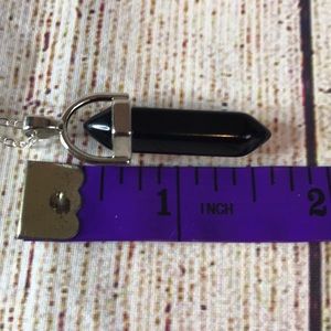 Jewelry | Obsidian Gemstone Necklace | Poshmark